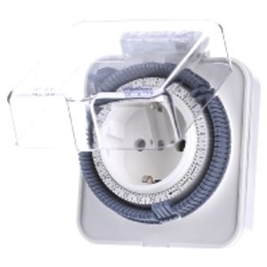 TIMER 26-IP44 ws - analogue socket switch clock TIMER 26-...