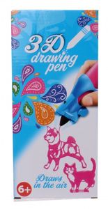 Free and Easy 3D tekenpen roze 14 x 5,5 x 3,5 cm