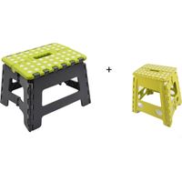Inklapbaar 2 Stuks Krukje Opstapje Opstapkruk Trappetje -Groen Trap ...