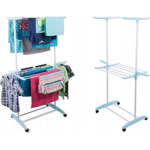 Stevige Droogtoren Op Wielen - Verrijdbaar & Inklapbaar