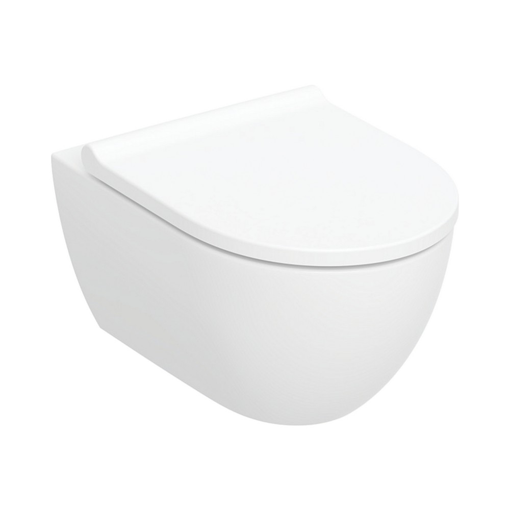 Geberit Acanto wc-pack, hangend toilet 53 cm met KeraTect...