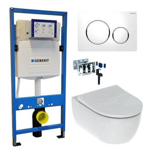 Geberit UP320 Toiletset - Inbouw WC Hangtoilet Wandcloset...