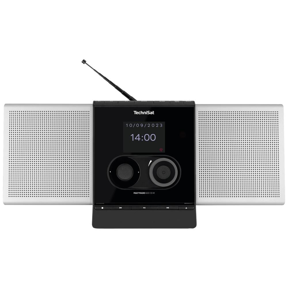 TechniSat MULTYRADIO 600 CD IR Internetradio DAB+, VHF (FM) Bluetooth ...