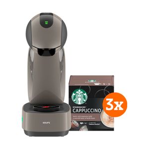 Krups Dolce Gusto Infinissima Touch KP270A Taupe + Starbucks Cappuccino