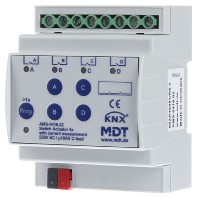 AMS-0416.02 - EIB/KNX Switch Actuator 4-fold, 4SU MDRC, 1...